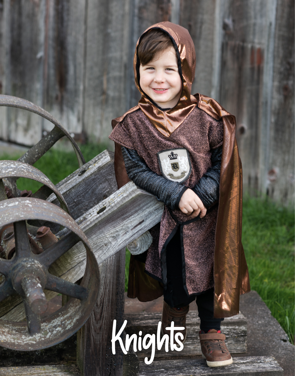 Blue Sparkle Wizard Cape & Hat