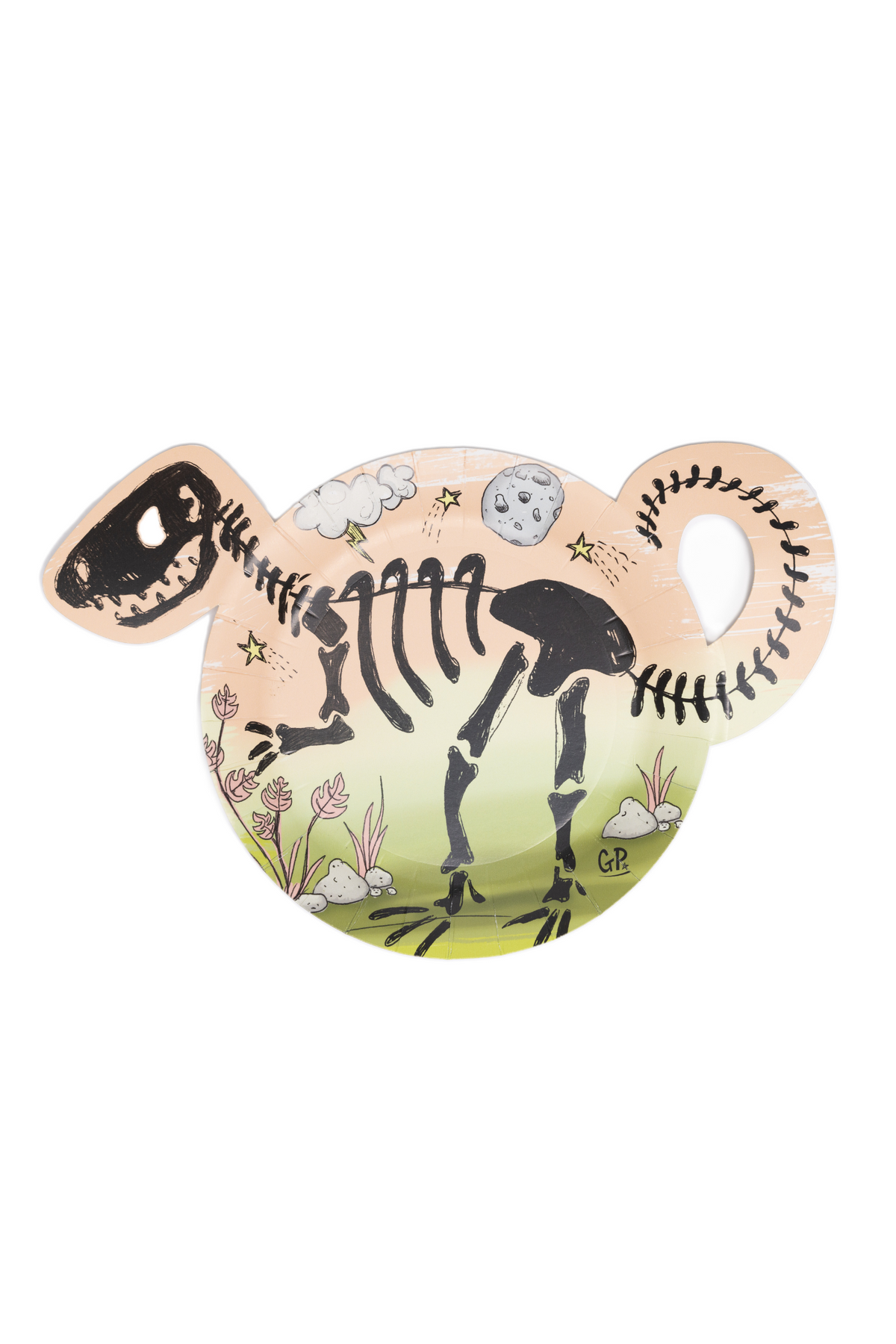 Dinosaur Plates, Small, 7" (8 pcs)
