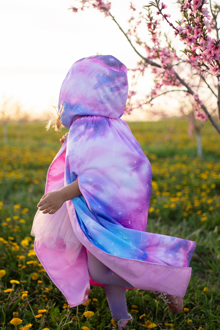 Unicorn Galaxy Cloak, Multi, Size 5-6